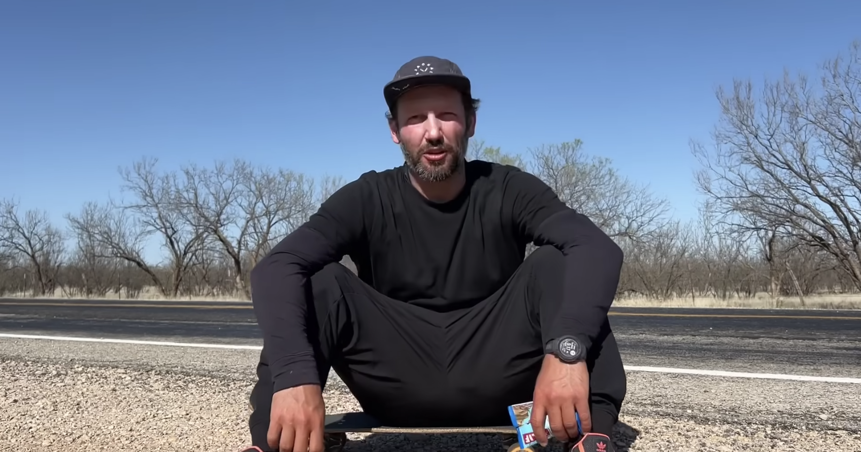 Chad Caruso / Skate Across America Day 24 - Jackalope