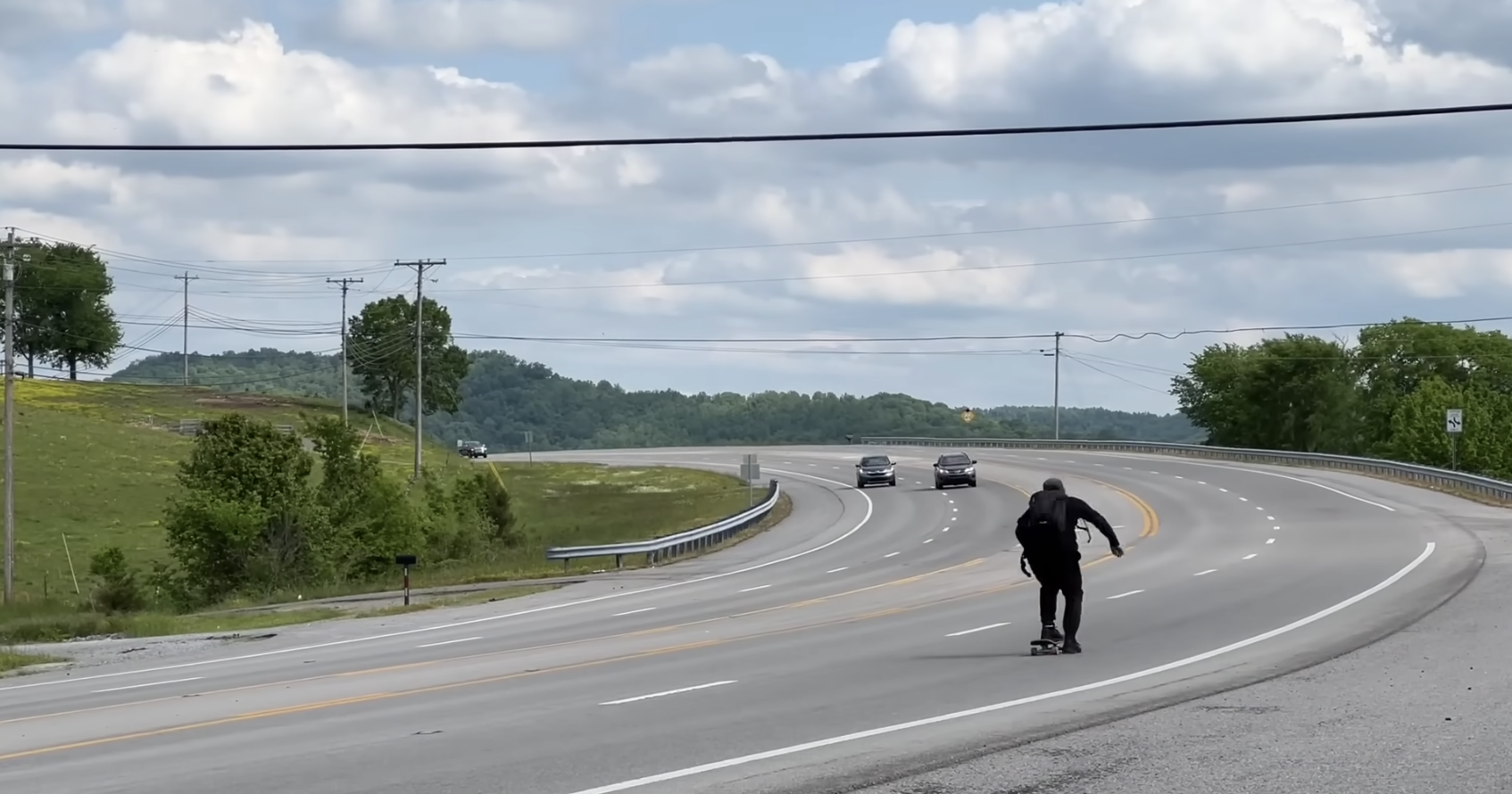 Chad Caruso / Skate Across America Day 44 - Jackalope