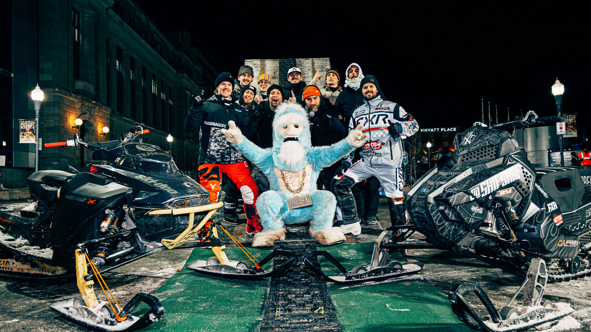 Barbegazi Moncton | Snowmobile Freestyle at Polarfest